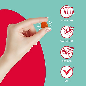 TEJA Immunity Gummy Vitamins for Teens and Adults, Daily Immune Support, Vitamins C, D, Zinc, Low Sugar, Teen Health, 30 Gummies