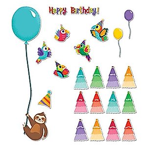 Carson Dellosa – One World Birthday Bulletin Board Set, 28 Pieces, Classroom Décor