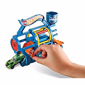 Hot Wheels Turbo Jet CAR WASH Play Set