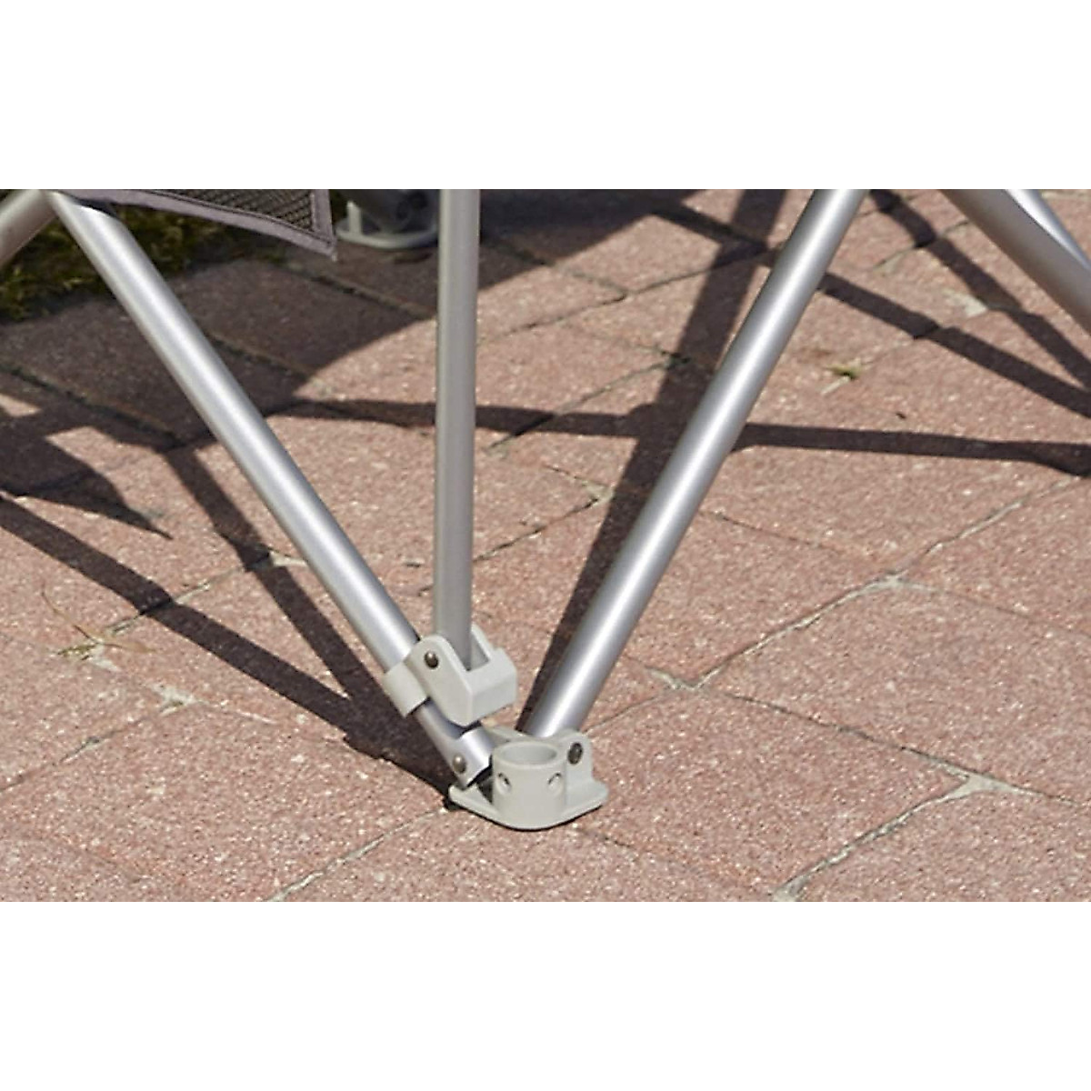 LivingXL 1,000-lb. Capacity Heavy-Duty Portable Chair Blue 1,000 lb