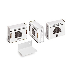 SedieDesign Invisible Floating Book Shelf Invisibilia - nr 2 Pieces