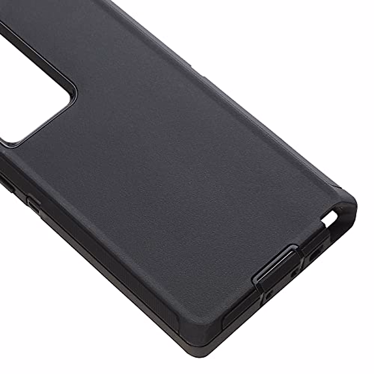 Case for Samsung Galaxy S23 Ultra (2023),3 Layer Heavy Duty Shockproof Anti-Fall Drop Protection Anti-Scratched Rugged Phone Cover for Galaxy S23 Ultra 5G 6.8'' (Black)