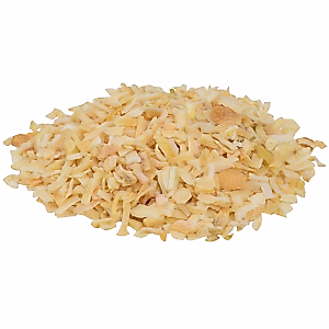 McCormick Culinary Dehydrated Chopped Onion, 3 lb - One 3 Pound Container of Dehydrated Onion Flakes, Perfect as Garnish or Seasoning on Vegetables, Stuffings, Soups and More