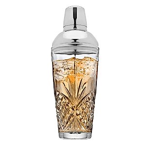 Lefonte Cocktail Shaker, Martini Shaker, Irish Cut, 17oz