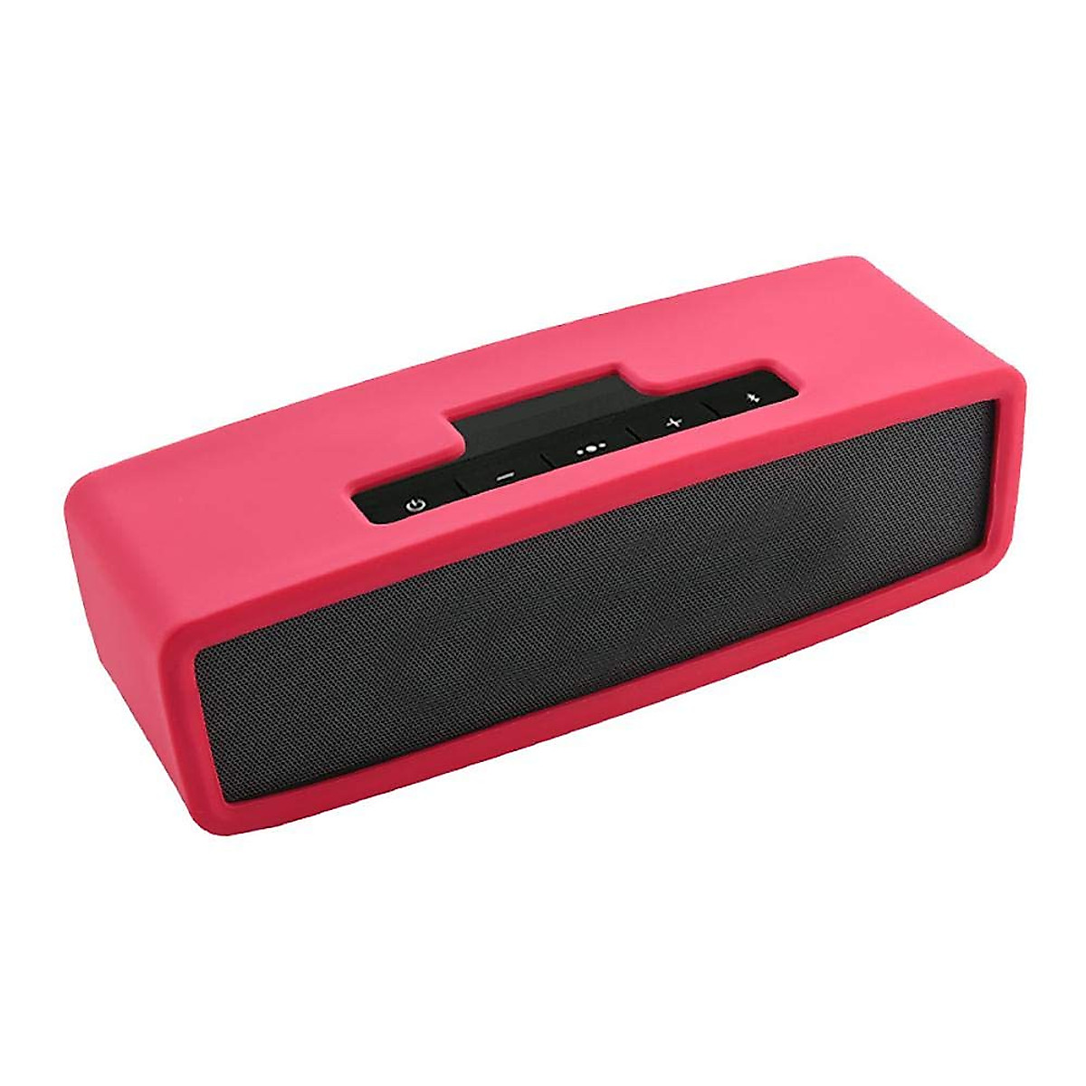 Lorchwise Protective Cover - Portable Shockproof Anti-Fall Silicone Case - for Bose Mini 1/2 Bluetooth Audio (Black, red, White)