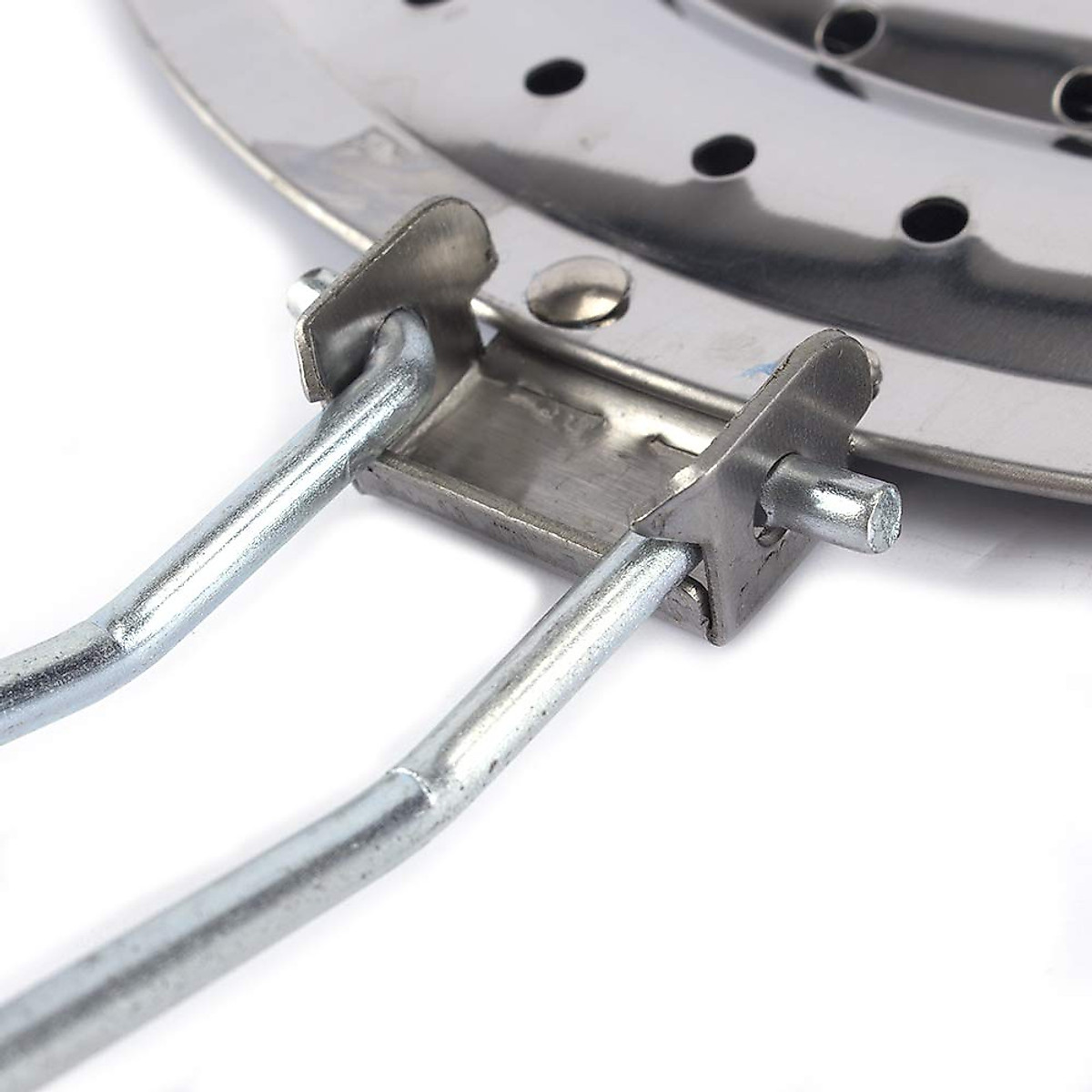 DALAO 2 Pack Double Thickening Heat Diffuser Reducer Flame Guard Simmer Plate, Stainless Steel for Electric and Gas Stovetops