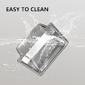 Jerlonfury 6 Pack 1/2 Size Stainless Steel Steam Table Pan, 6" Deep Hotel Pan, 0.7mm Thickness Commercial Food Pan, Steam Pan for Restaurant, Kitchen, Commercial Supplies