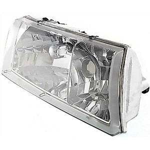 HDOZTOJI 2pcs Headlight Left Right Side Plastic Lens Corner Light Clear & Amber Corner Light Clear Headlight Lens Headlights & Corner Parking Lights Kit YW3Z13008BB 12160151 FO2550124