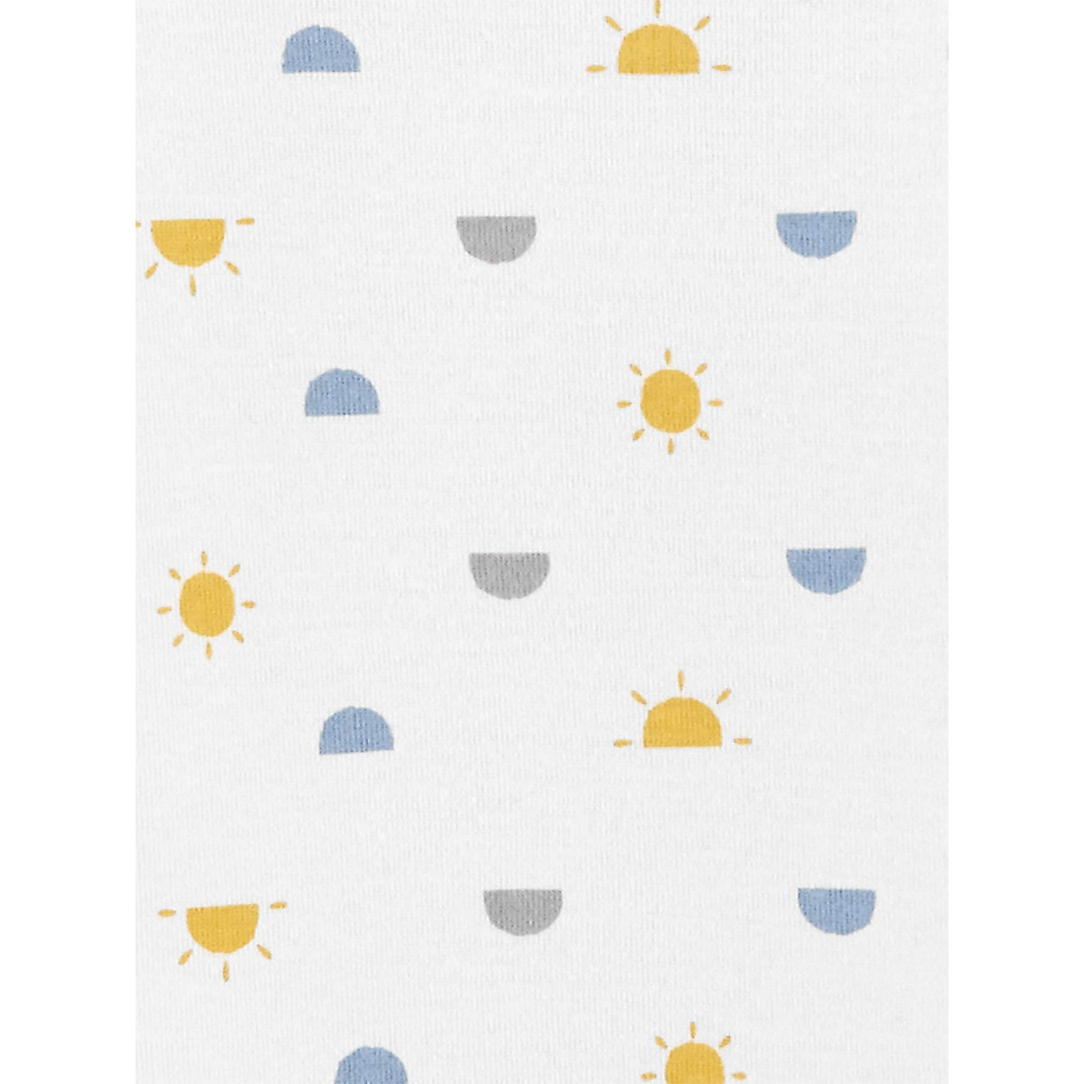 Simple Joys by Carter's Baby Boys' Cotton Sleeper Gown, Pack of 3, Heather/Stripe/Whales, 0-3 Months