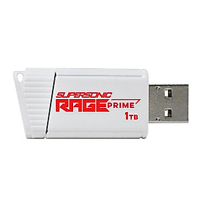 Patriot Supersonic Rage Prime USB 3.2 Gen 2 Flash Drive - 1TB - PEF1TBRPMW32U