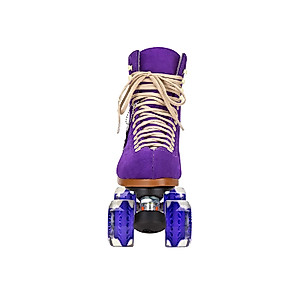 Moxi Lolly Roller Skate - Fashionable Womens Quad Roller Skate | Taffy Purple | Size 7