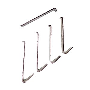 NoDamageHooks The Original for Fiber Cement Board siding ONLY! (4 Hooks and 1 Tool). Patented and Made in The USA. Also Available in 8 and 12 Packs.