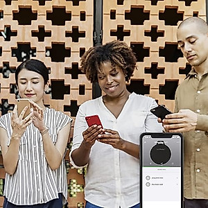 SwiftFinder Key Finder, Bluetooth Tracker and Item Locator for Keys, Bags, and More; iOS and Android Compatible, Water Resistance with 6 Months Replaceable Battery