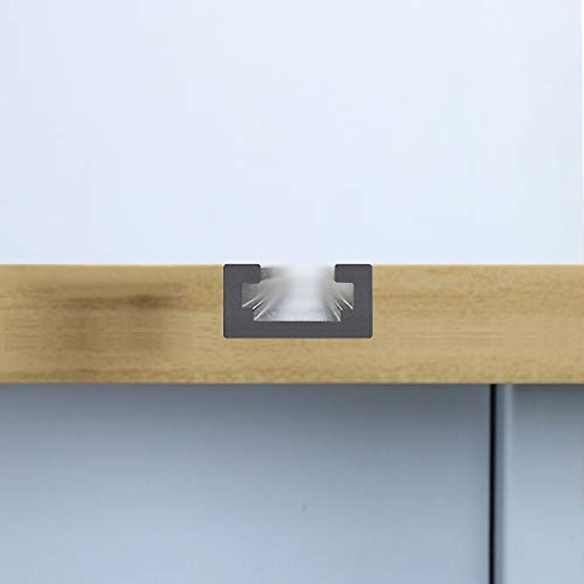 Hot Favorable Aluminum 48" T-Track for Woodworking –Double Cut Profile Universal with Predrilled Mounting Holes -Woodworking and Clamps-Fine Sandblast Black Anodized 4PK