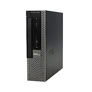 Dell Optiplex 9020 USFF Ultra-Slim Business Desktop Computer PC, Intel i5-4570s up to 3.6 GHz, 8GB DDR3 RAM, New 512GB SSD, Keyboard, Mouse, Wireless WiFi, Windows 10 Pro 64 Bit (Renewed)