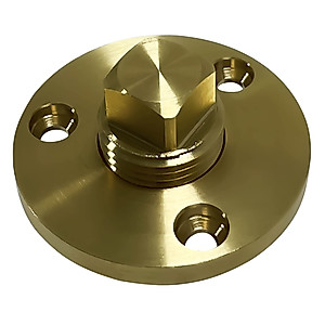 C CLINK Garboard Drain Plug Kit, Boat Garboard Transom Scuttle Drain Plug for 1 inch hole