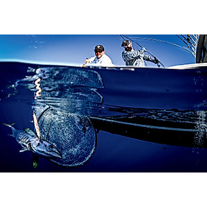 Frabill Conservation Telescoping Handle Net | Teardrop Hoop Size: 17" X 19" | Telescoping Handle: 35-60" | Netting: Tangle-Free Micromesh | Net Depth: 16"