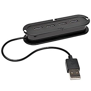 Tripp Lite 4-Port USB 2.0 Hi-Speed Ultra-Mini Hub (U222-004)