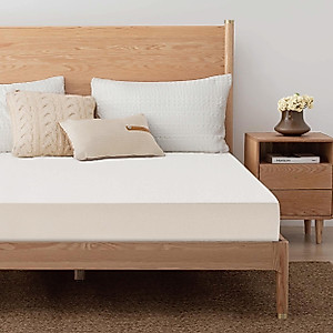 Dyonery Queen Mattress 6 Inch Memory Foam Mattress Bed in a Box, Terry Fabric Cover Mattress, Cooling Gel Matress Bed in a Box, CertiPUR-US Certified, Medium Mattress, 60" X 80" X 6", Beige