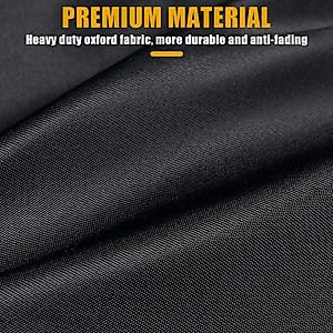 Guisong Outdoor Table and Chair Set Cover, Waterproof Cover for Outdoor Bistro Set with 2 Bar Chairs 70" L x 32" W x 48" H