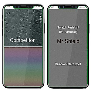 Mr.Shield [3-PACK] Designed For iPhone XR/iPhone 11 [Tempered Glass] Screen Protector with Lifetime Replacement