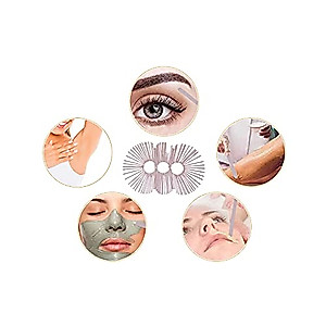 Huini 1000 Ct. Wooden Waxing Applicators Sticks for Face & Eyebrows Wax Spatula Hair Removal CD-S02-3