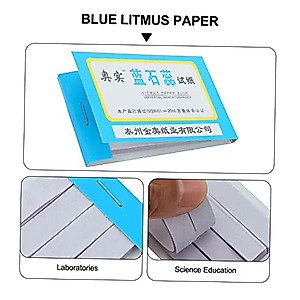 PLAFOPE 5 Packs 400 Sheets Test Paper Experiment Litmus Acid Paper ph Monitoring Litmus Paper PH Acid Paper ph Litmus Test ph Litmus Paper Acid Litmus Paper ph Sticks Balance bar Neutral