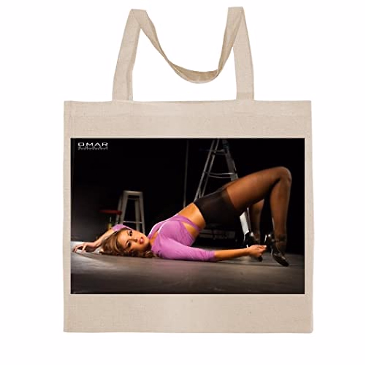 FC Carino Brittney Palmer - A Nice Graphic Cotton Canvas Tote Bag FCA #FCAG334725