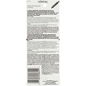 Loreal Paris Voluminous Waterproof Black Brown 365 Mascara - 3 per case.