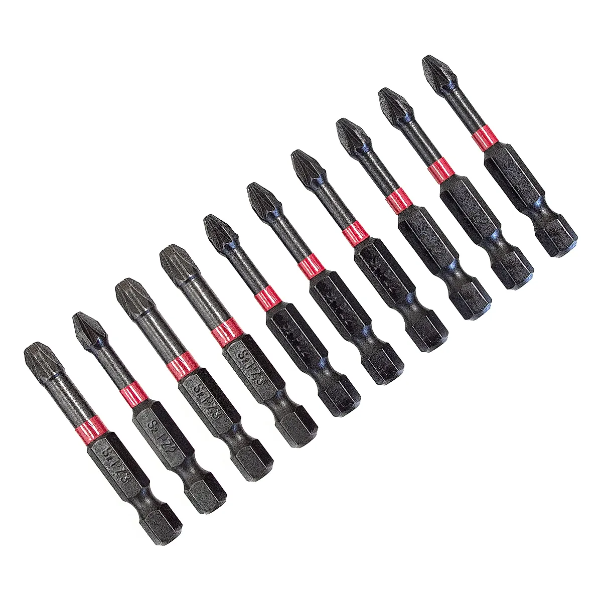 Amtech L2395 10 Piece Impact Screwdriver bit Set