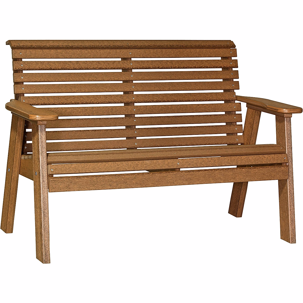 LuxCraft 4' Plain Bench - Available in 16 Colors