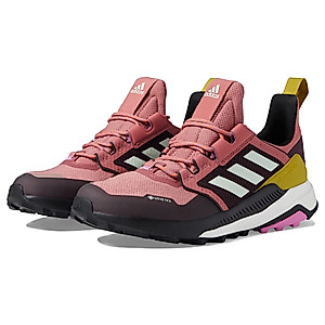 adidas Women's Terrex Trailmaker Gore-TEX Trail Running Shoe, Wonder Red/Linen Green/Shadow Maroon, 6