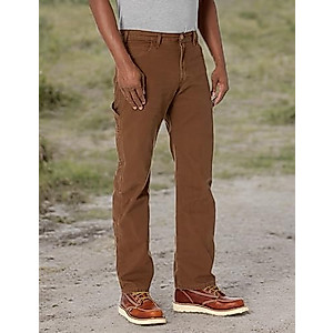 Dickies mens Relaxed Straight-fit Lightweight Duck Carpenter Jean Work Utility Pants, Timber, 34W x 32L US