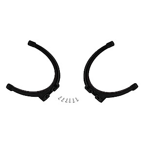 HQPARRTS Headset Earcup Parts Yokes Bails Stirrups and Screws Compatible with Bose X Aviation Headset A10（A10 KIT- Both Sides）