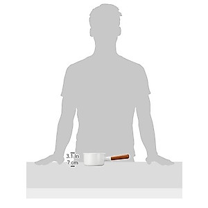 Made in Japan Noda Horo Pochika Milk Pan 12cm Enamelware