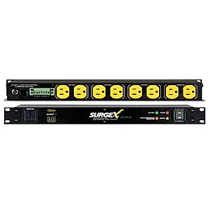 SurgeX SX-1115-RT Rack Mount Surge Eliminator & Power Conditioner w/Remote, 1RU