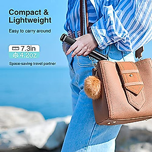 Phone Tripod Stand, Selfie Stick Tripod - Extendable Tripod Stick with Remote - Wireless Selfie Stick Tripod, Portable Tripod for Phone (Black)