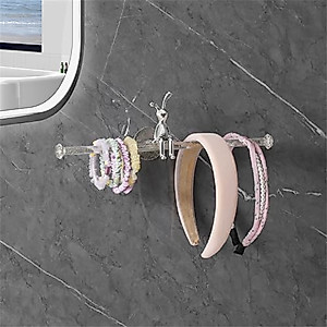 HIOPOIUYT Convenient Suction Cup Towel Practical Storage Holder Rack Easy To Install Towel For Bathroom And Kitchen Powerful Suction Cup Bath Towel