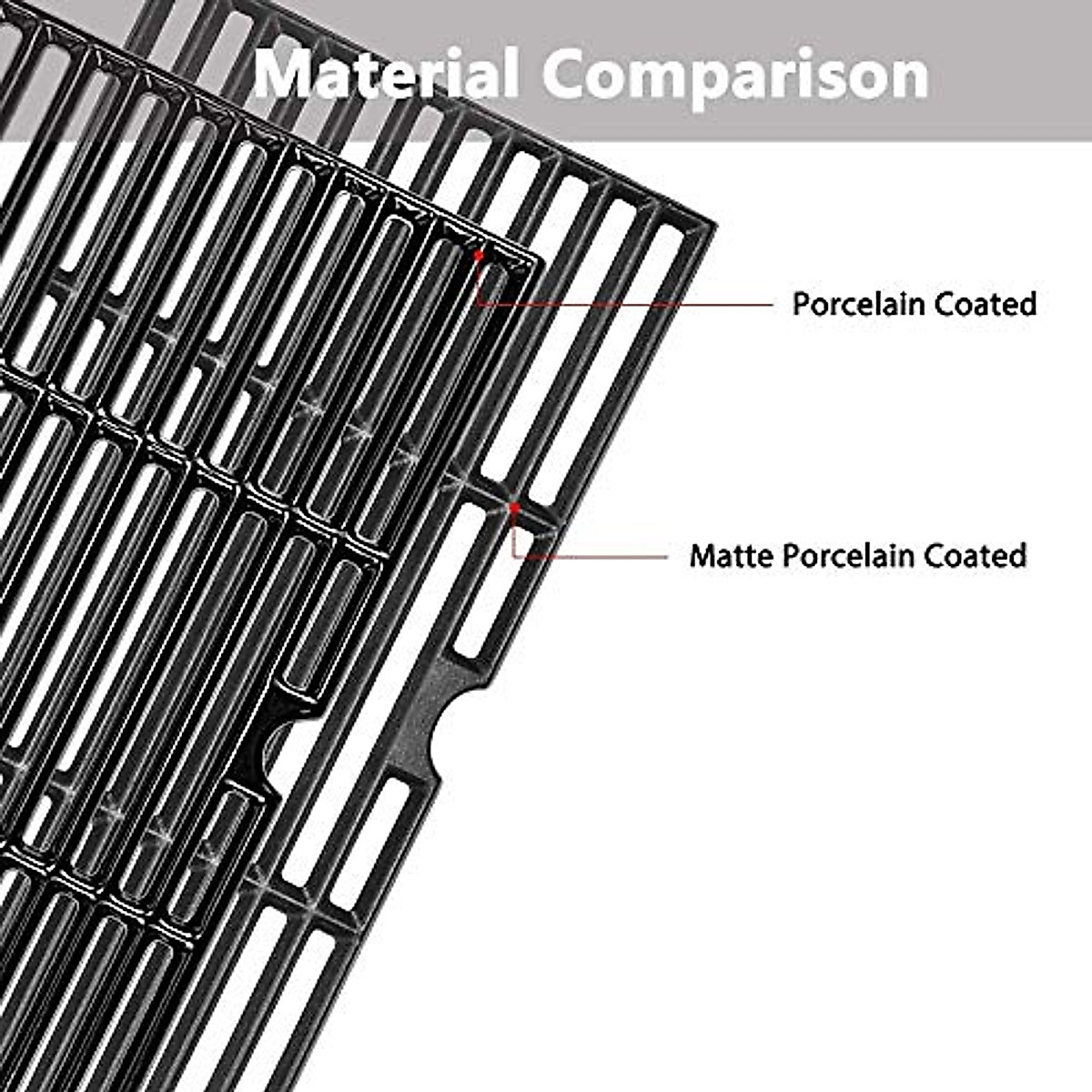 BBQMall Uniflasy Grill Parts Kit for Charbroil 463436215, 463436213, 463436214, 467300115, G432-001N-W1 G432-Y700-W1 G432-0096-W1 Grill Burner Tube Heat Plate Tent Cooking Grate Crossover Ignitior