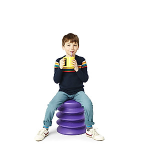 KidsErgo Ergonomic Stool for Active Sitting (Purple)