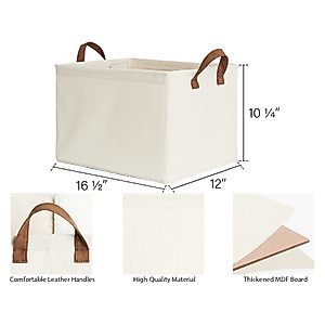 StorageWorks 3-Pack Metal Storage Baskets For Shelves With Frame