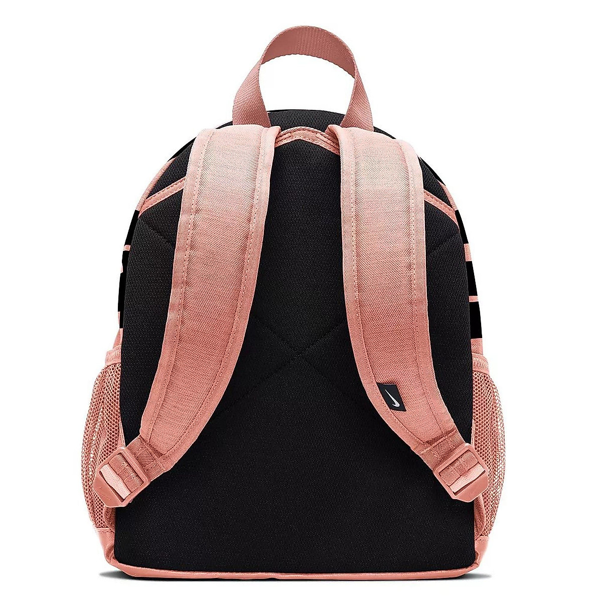 Nike Brasilia "Just Do It" Mini Backpack (Light Madder Root/Light Madder Root/Black)