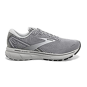 Brooks Women's Ghost 14 Neutral Running Shoe - Alloy/Primer Grey/Oyster - 9 Medium