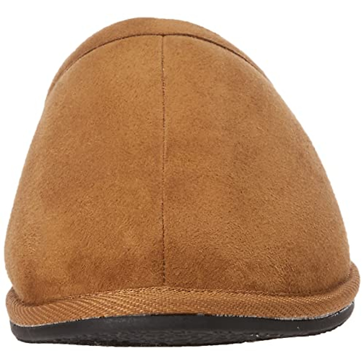 Amazon Essentials Men's Cozy Slipper, Chestnut Brown Microsuede, 10