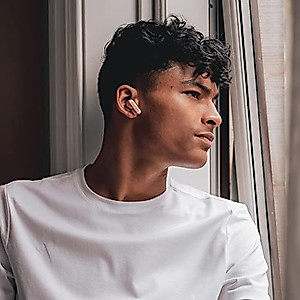 Urbanista Copenhagen True Wireless Earbuds, Bluetooth 5.2 Earphones with Touch Controls & Noise Cancelling Microphone, 32 Hr Total Playtime, USB C Charging Case, IPX4 Water Resistant, Midnight Black