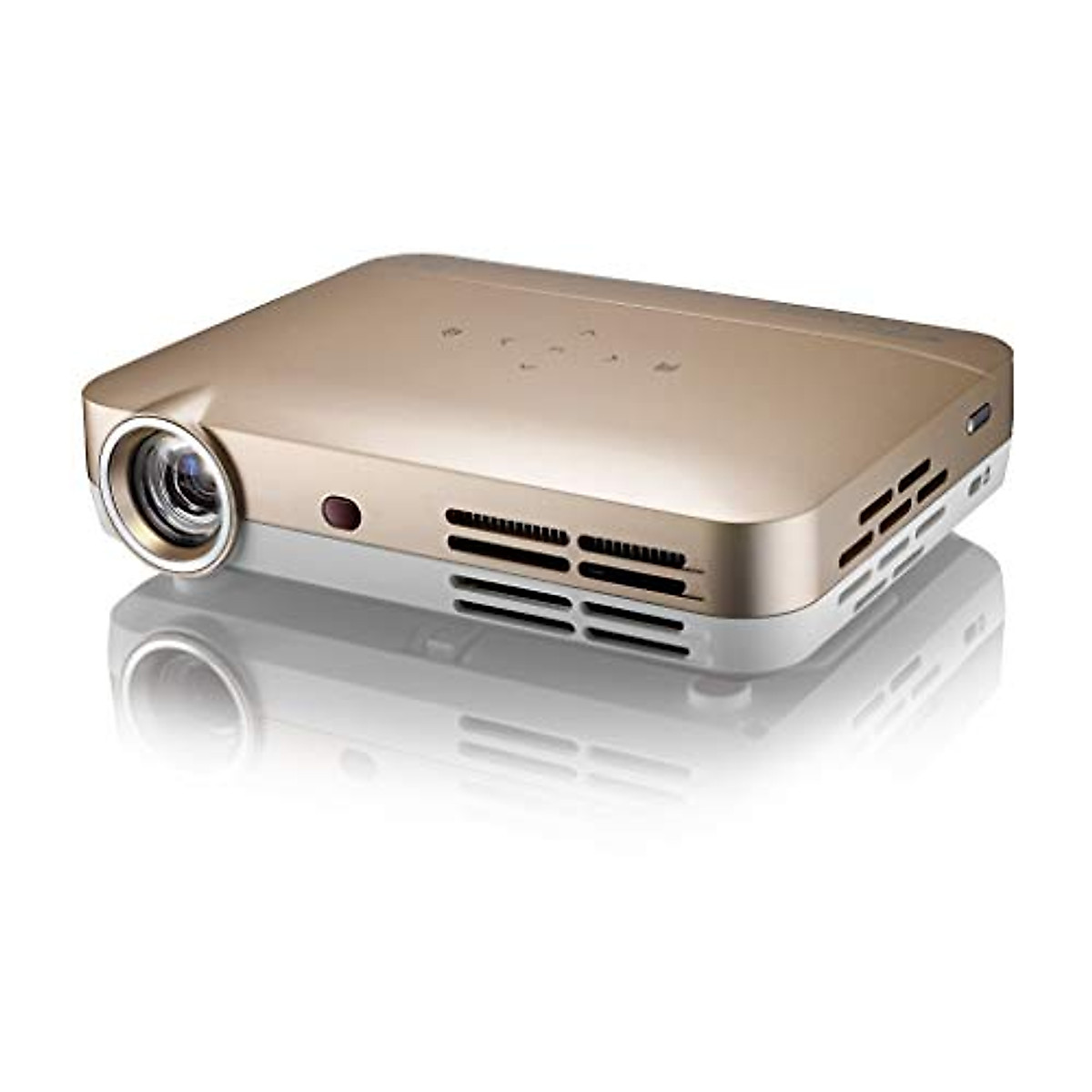 Optoma IntelliGO-S1 Mobile Android LED 720P DLP Projector (Rose Gold)