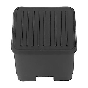 Tissting 4 Sets Sofa Risers Furniture Bed Risers Square Rubber Anti Skid Heavy Duty Adjustable Furniture Risers for Home Washing Machine,Tables, Sofas, Cabinets and Beds