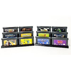 Stepped 6 Game Gameboy Cartridge Display