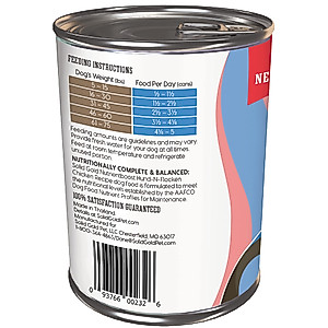 Solid Gold Canned Dog Food for Adult & Senior Dogs - Nutrientboost Hund-N-Flocken Made with Real Chicken and Healthy Whole Grains - High Calorie, High Protein Wet Dog Food - 6ct/12.5oz Cans