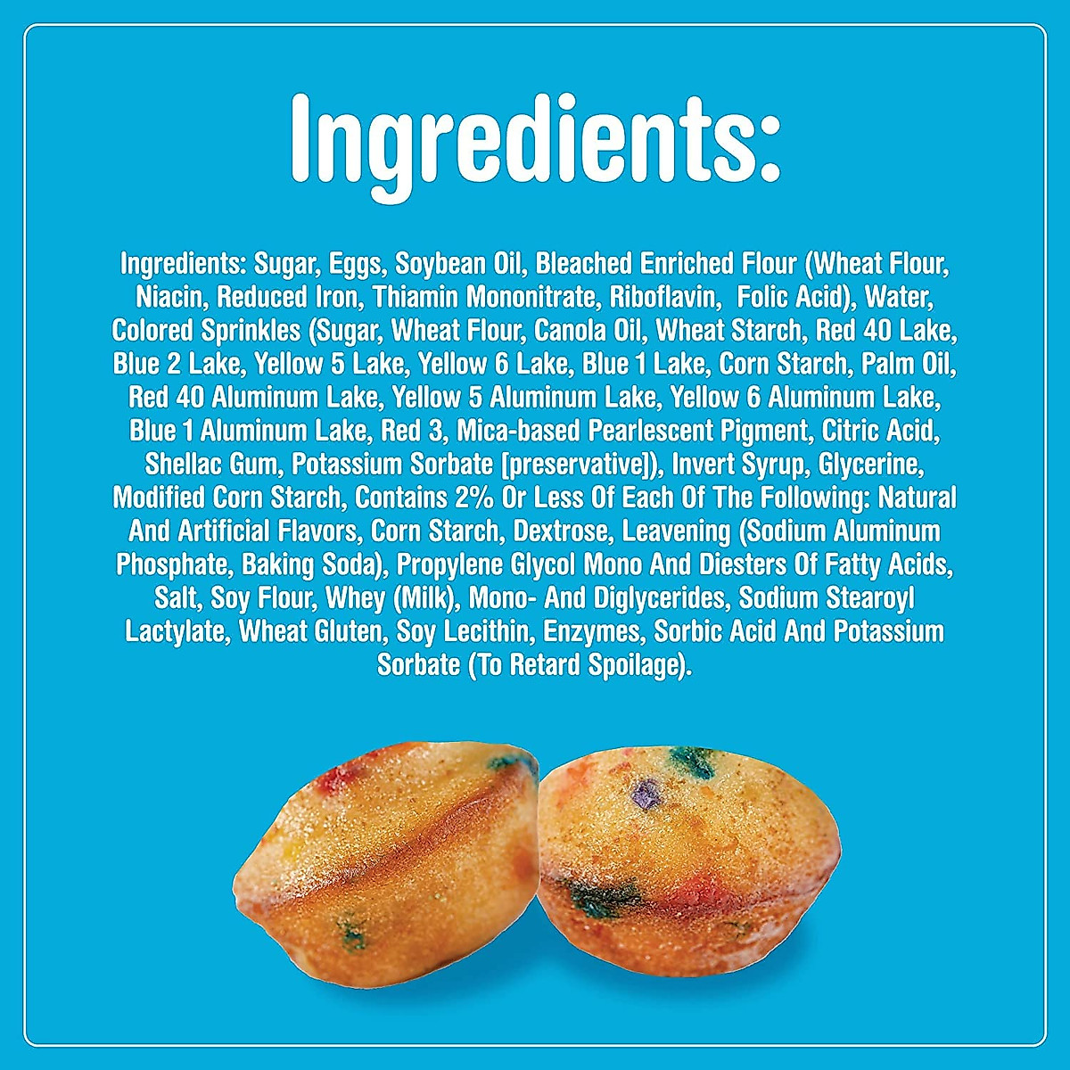 TastyKake Confetti Cake Mini Muffins, 5 Pouches per Box, 8 Oz, 8.0 Oz - 3 Pack